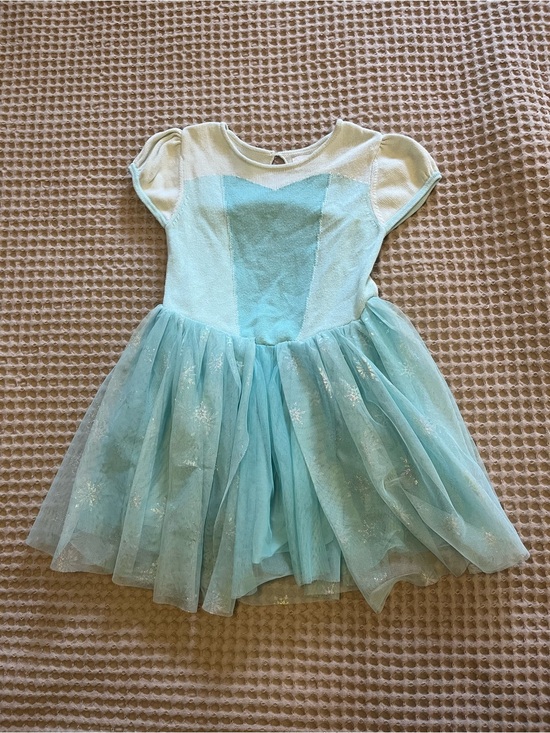 GAP | Dresses | Gap Elsa Light Blue Sparkle Tulle Princess Costume ...